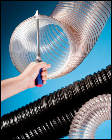 Dust Collection Hoses & Fittings • A Selection Guide | Flexaust Inc.